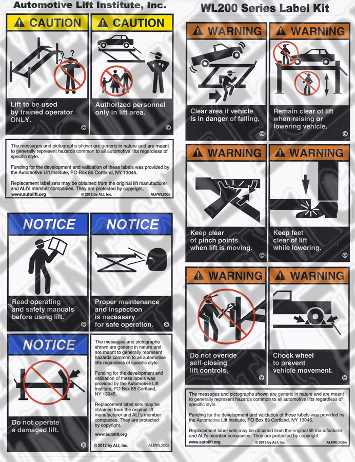 Equipment City — Rotary 14604 DECAL-ALI-WL/200 | NP349-50-51
